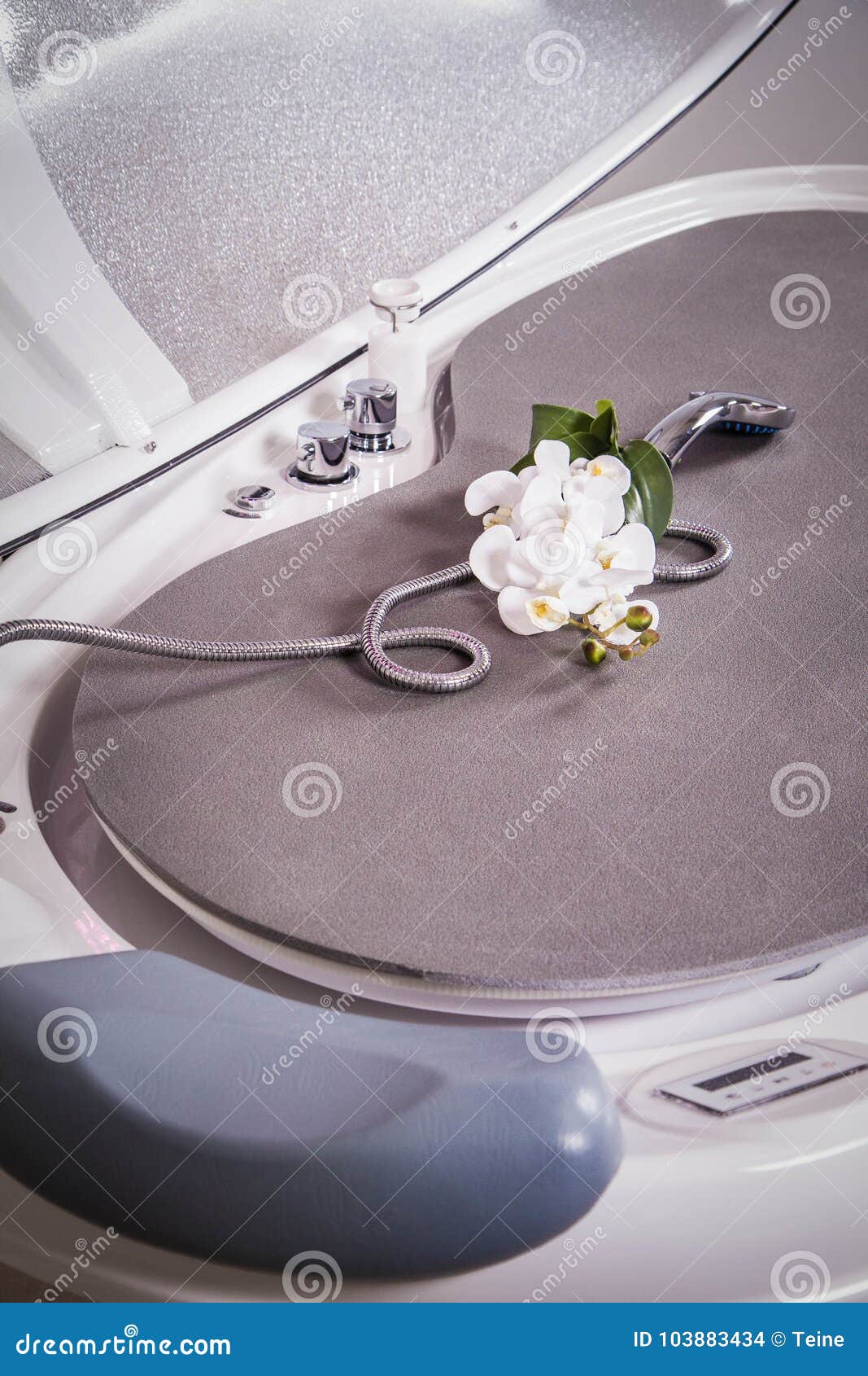 A treatment pod stock photo. Image of wellbeing, pamper - 103883434