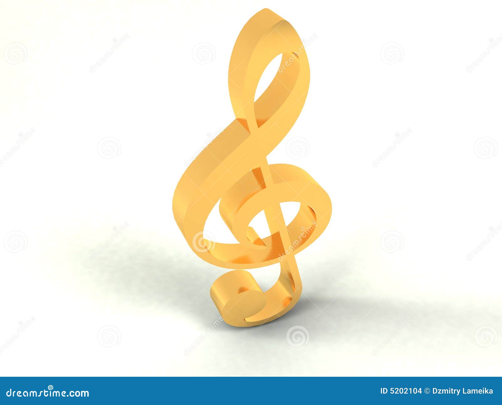 Treble clef stock illustration. Illustration of symbolical - 5202104