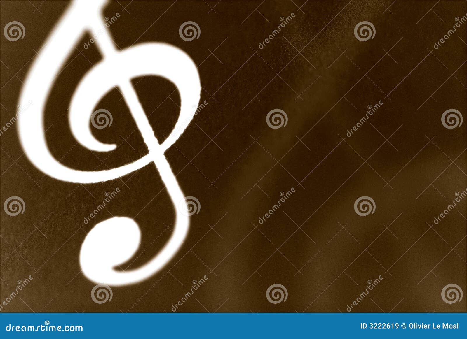 Treble Clef musical symbol stock image. Image of paper - 3222619