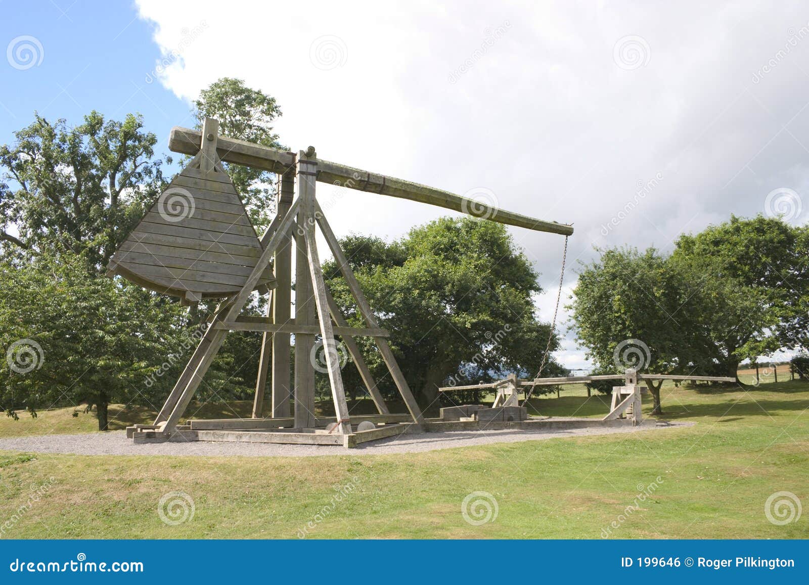Trebuchet 2 stock photo. Image of attack, historic, battle - 199646