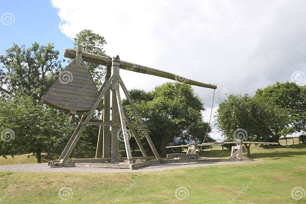 Trebuchet 2 stock photo. Image of attack, historic, battle - 199646