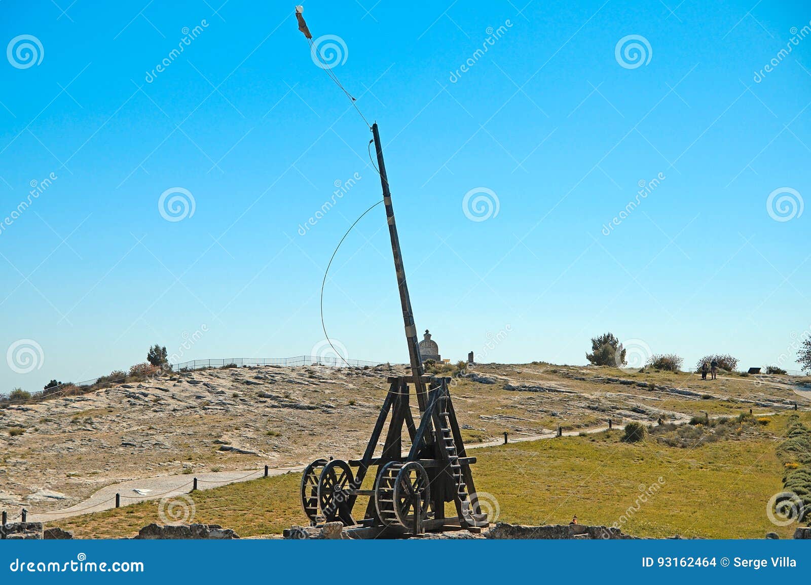 Trebuchet stock photo. Image of trebuchet, warefare, weapon - 93162464