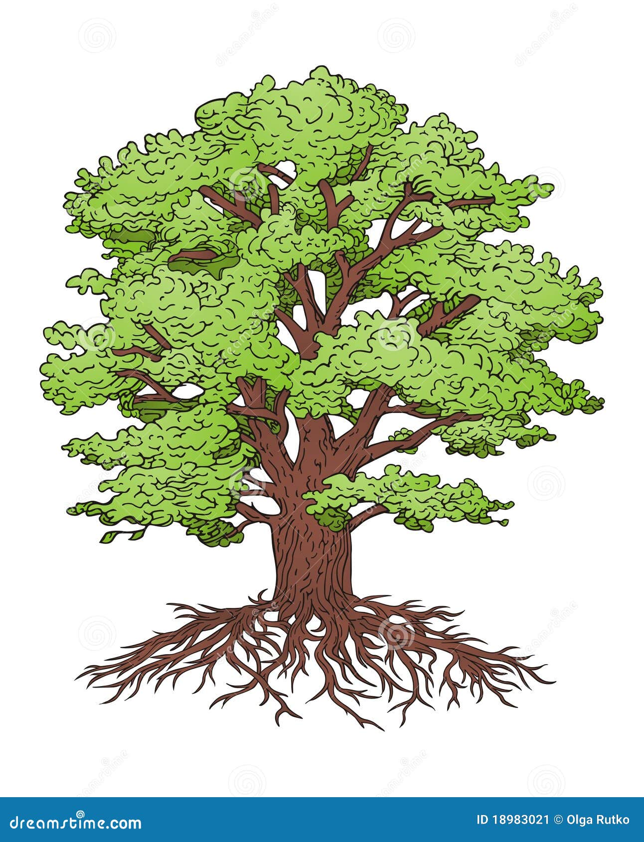Heraldic Tree Clipart