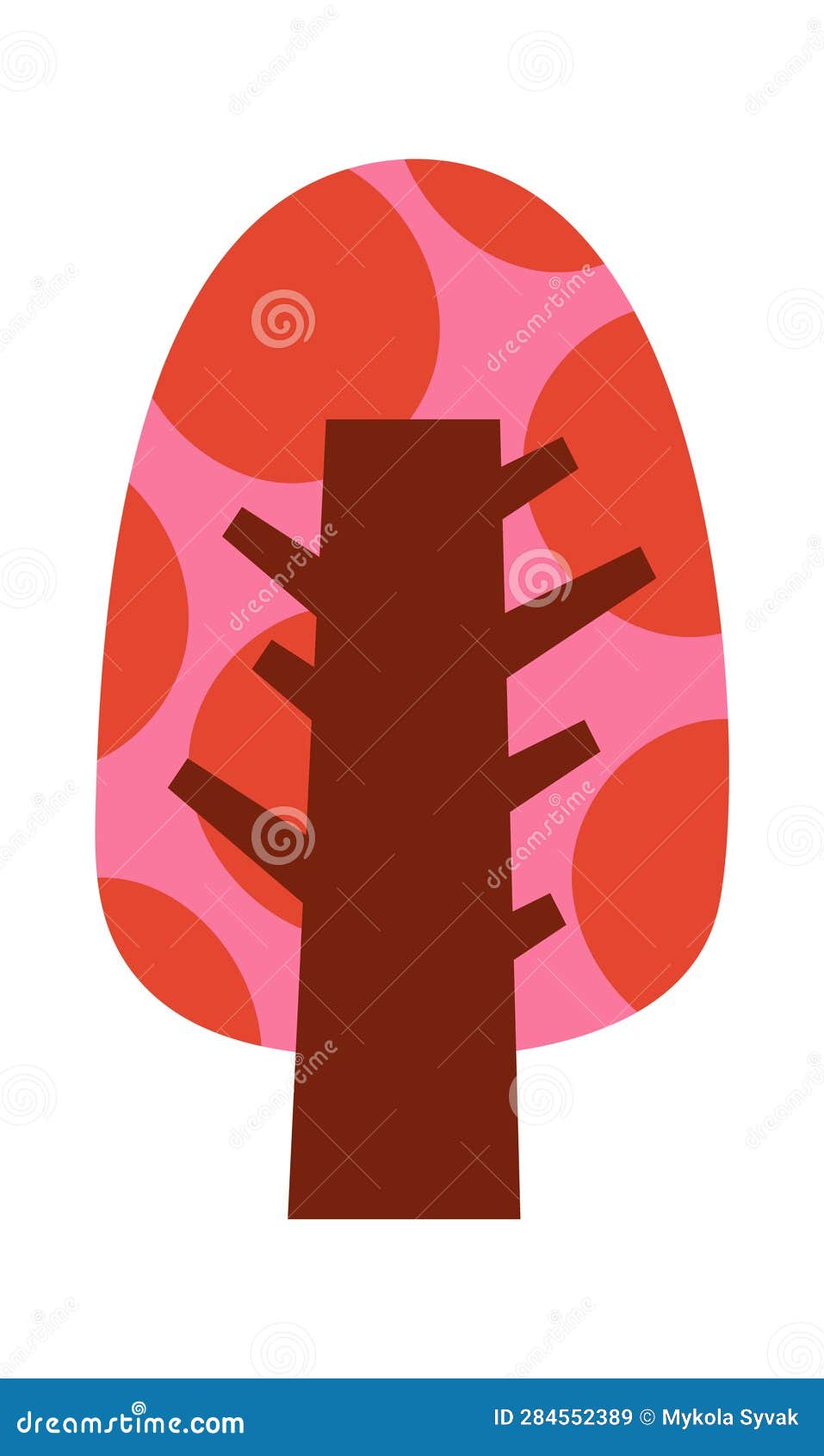 Tree Abstract Plant stock vector. Illustration of design - 284552389
