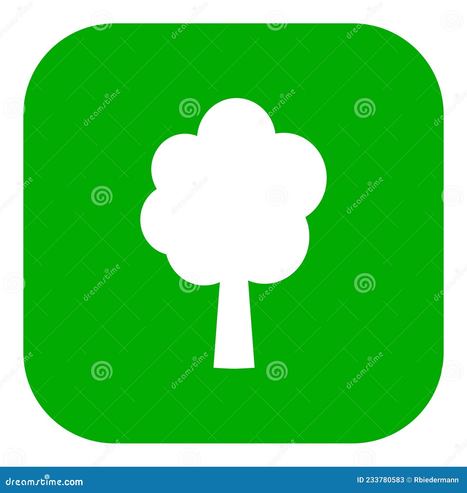Tree and app icon stock vector. Illustration of sustainability - 233780583