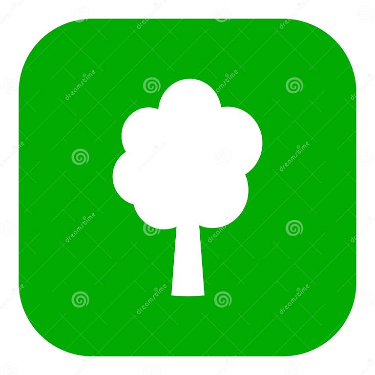 Tree and app icon stock vector. Illustration of sustainability - 233780583
