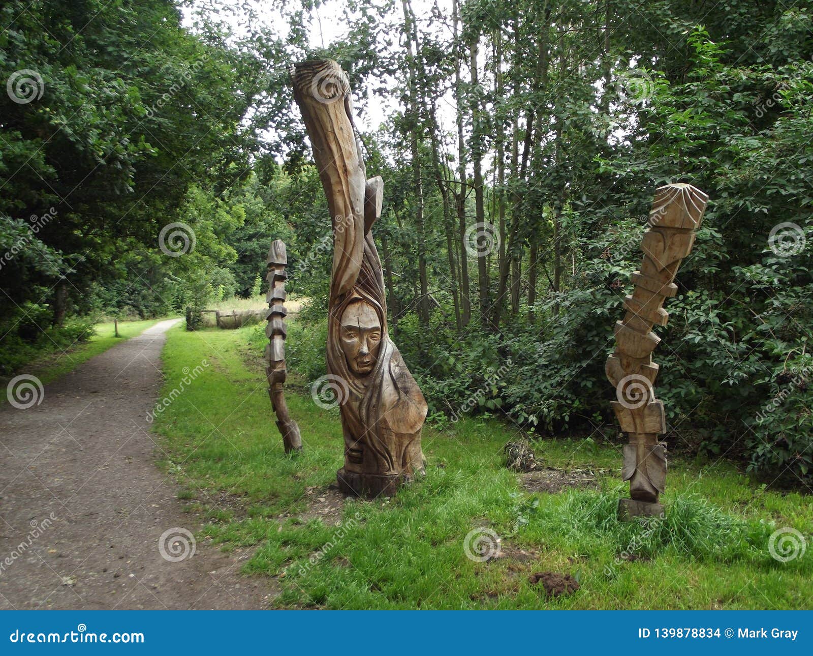 Tree Art stock photo. Image of tree, trees, carved, face - 139878834