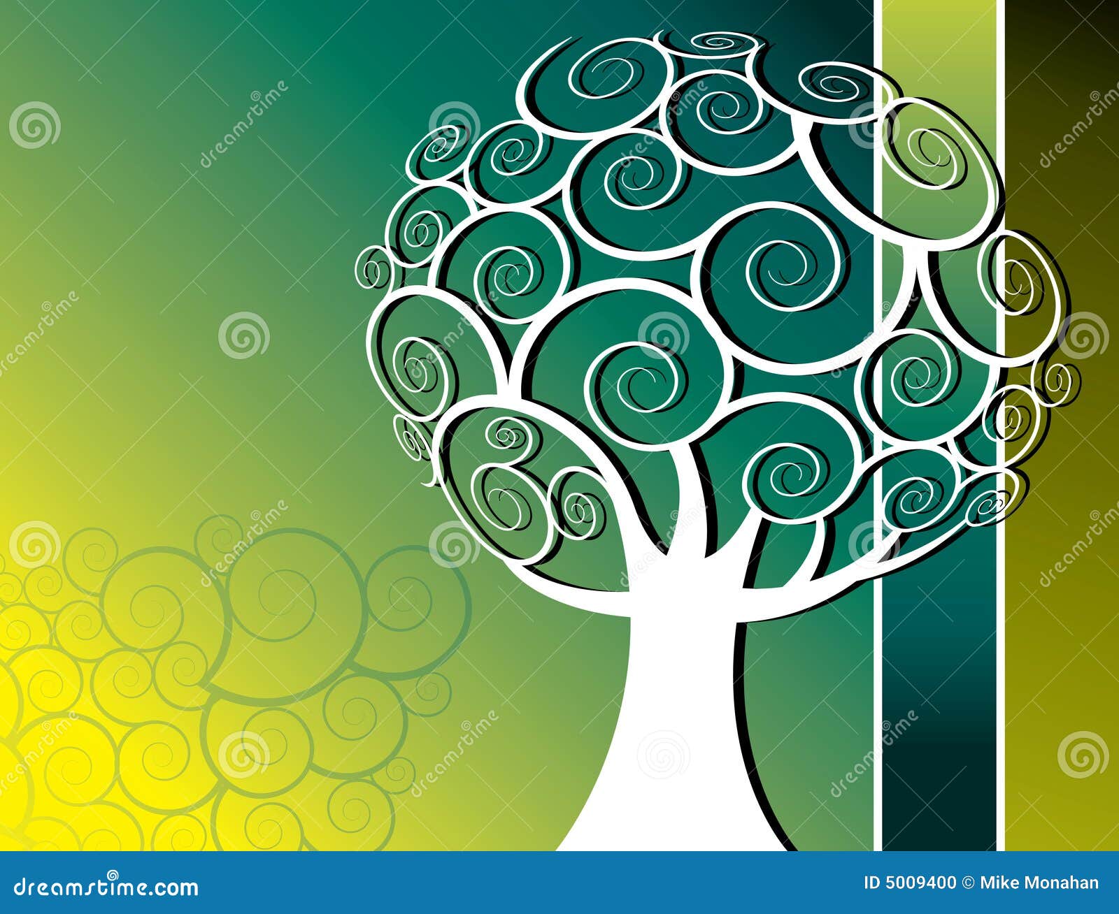 Tree background stock vector. Illustration of graphic - 5009400