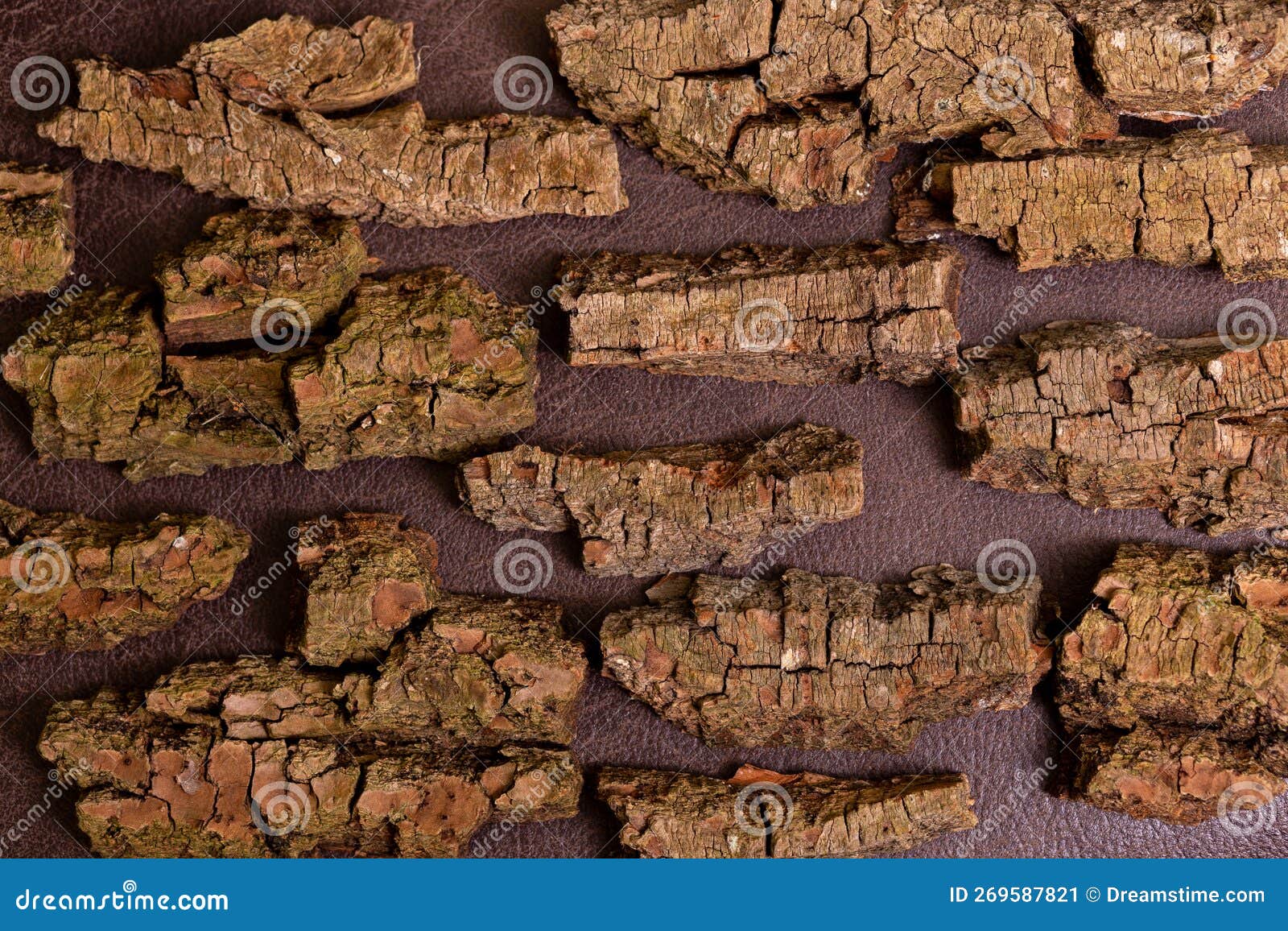 Tree Bark Natural Background Wallpaper Backdrop. Brown Natural Pieces ...