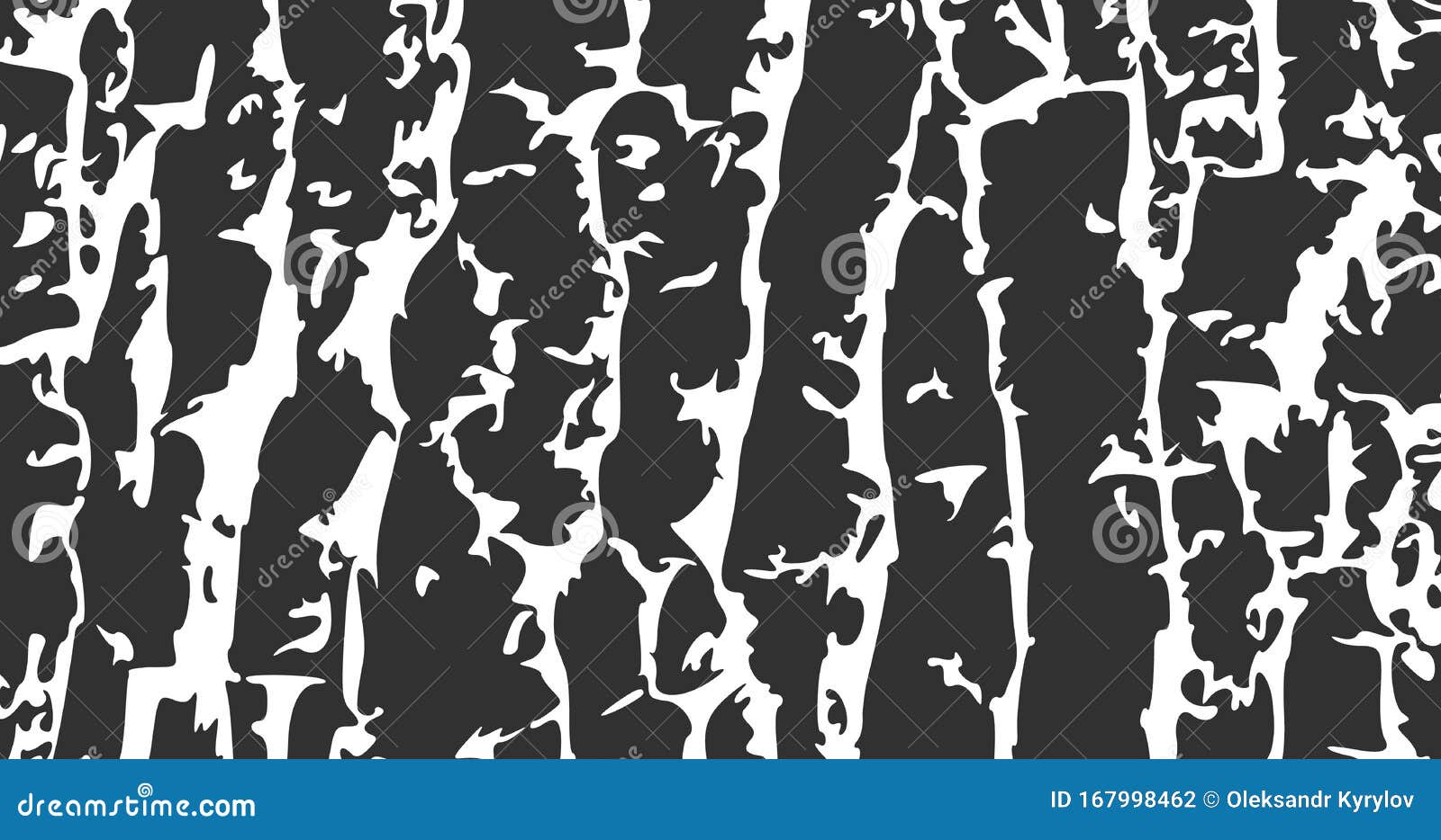 Tree Bark Structure, Grunge Wood Texture. Illustration Stock ...