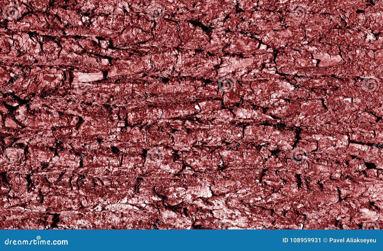 Tree Bark Texture in Red Tone. Stock Image - Image of brown, texture ...