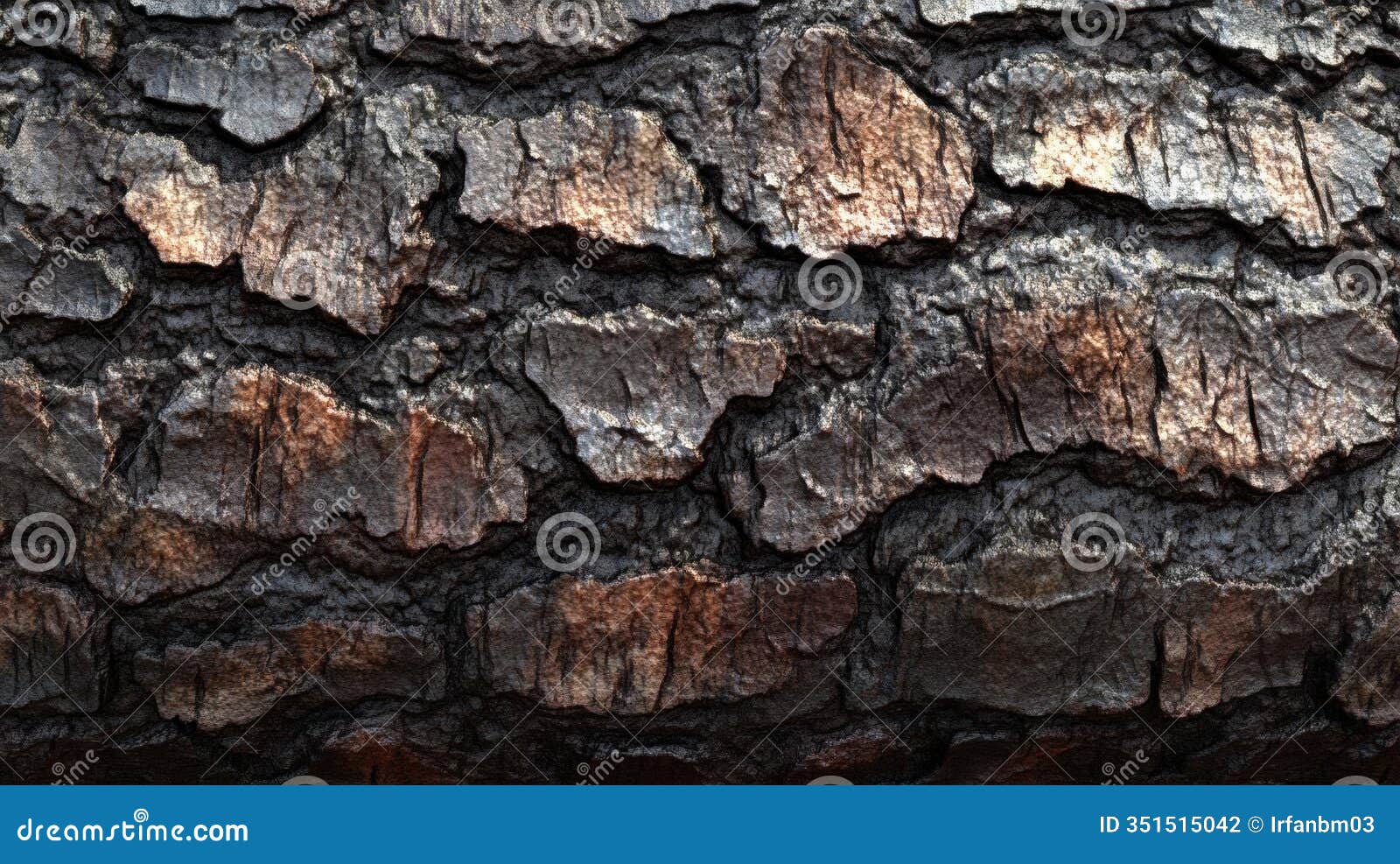 Tree Bark Texture Shows Rough Surface and Natural Pattern with Details ...
