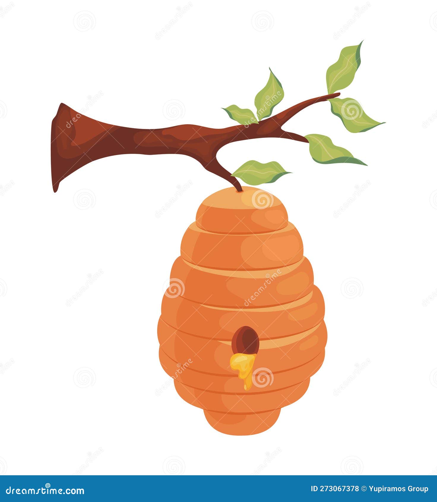 Beehive Icon Vector Isolated On White Background, Logo Concept O ...