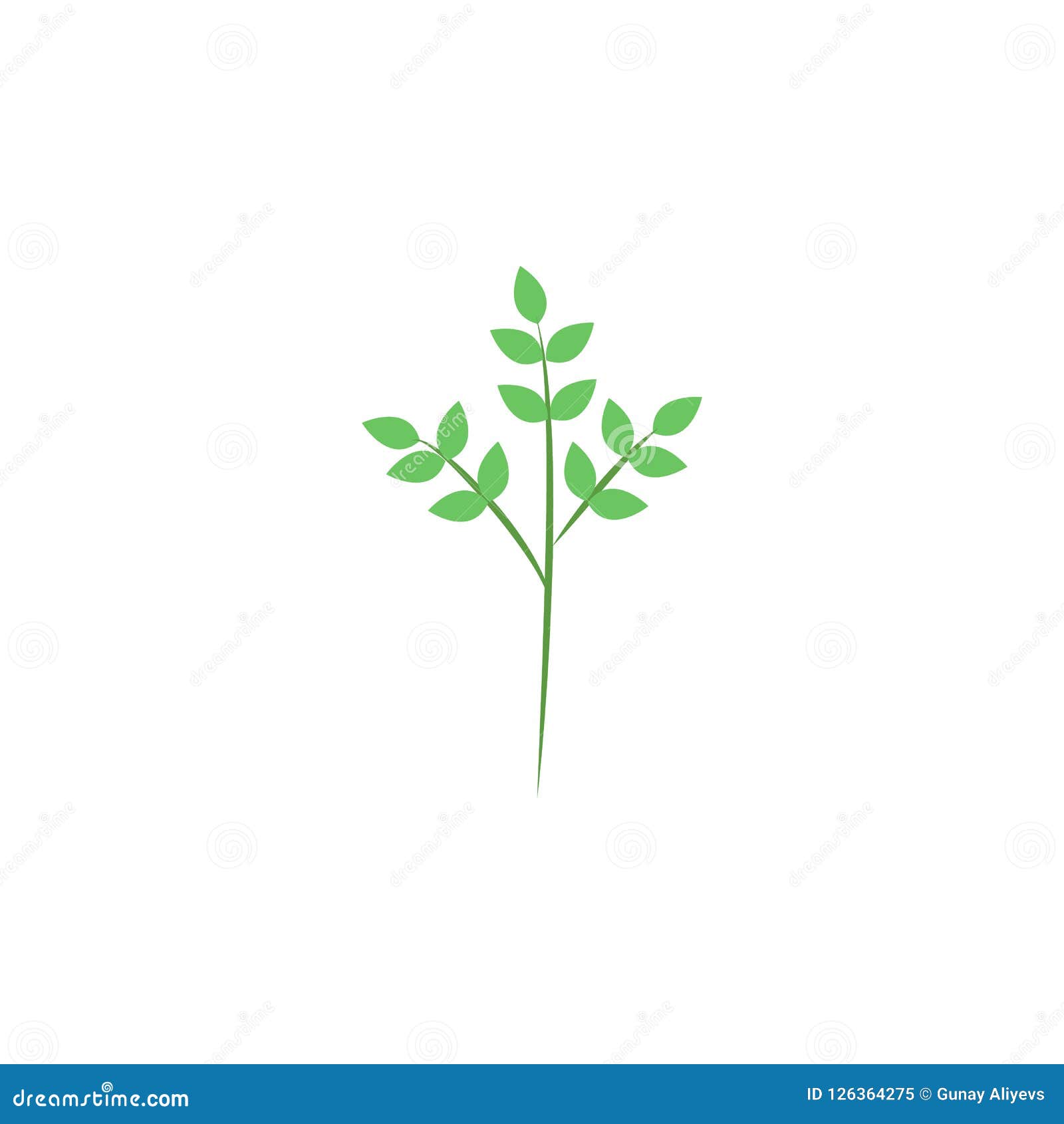 Tree Branch Colored Icon. Element of Colored Autumn Icon for Mobile ...