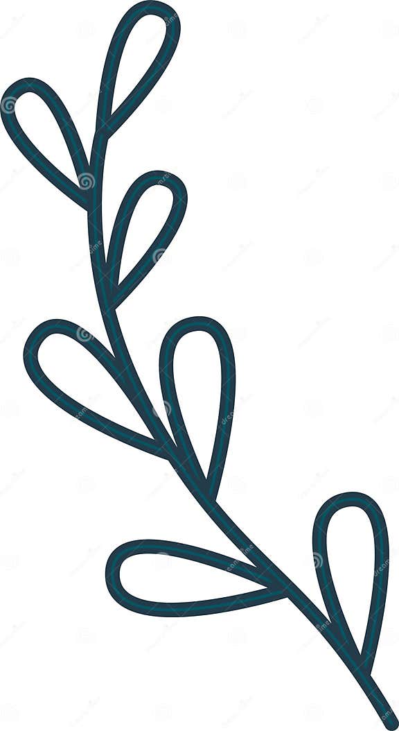 Tree Branch Doodle stock illustration. Illustration of autumn - 290695822
