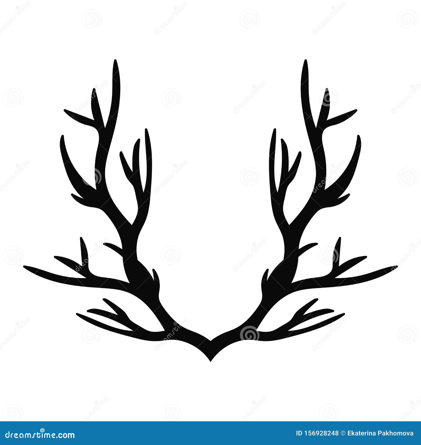 Rustic Tree Branch Frame Isolated Stock Vector - Illustration of ...