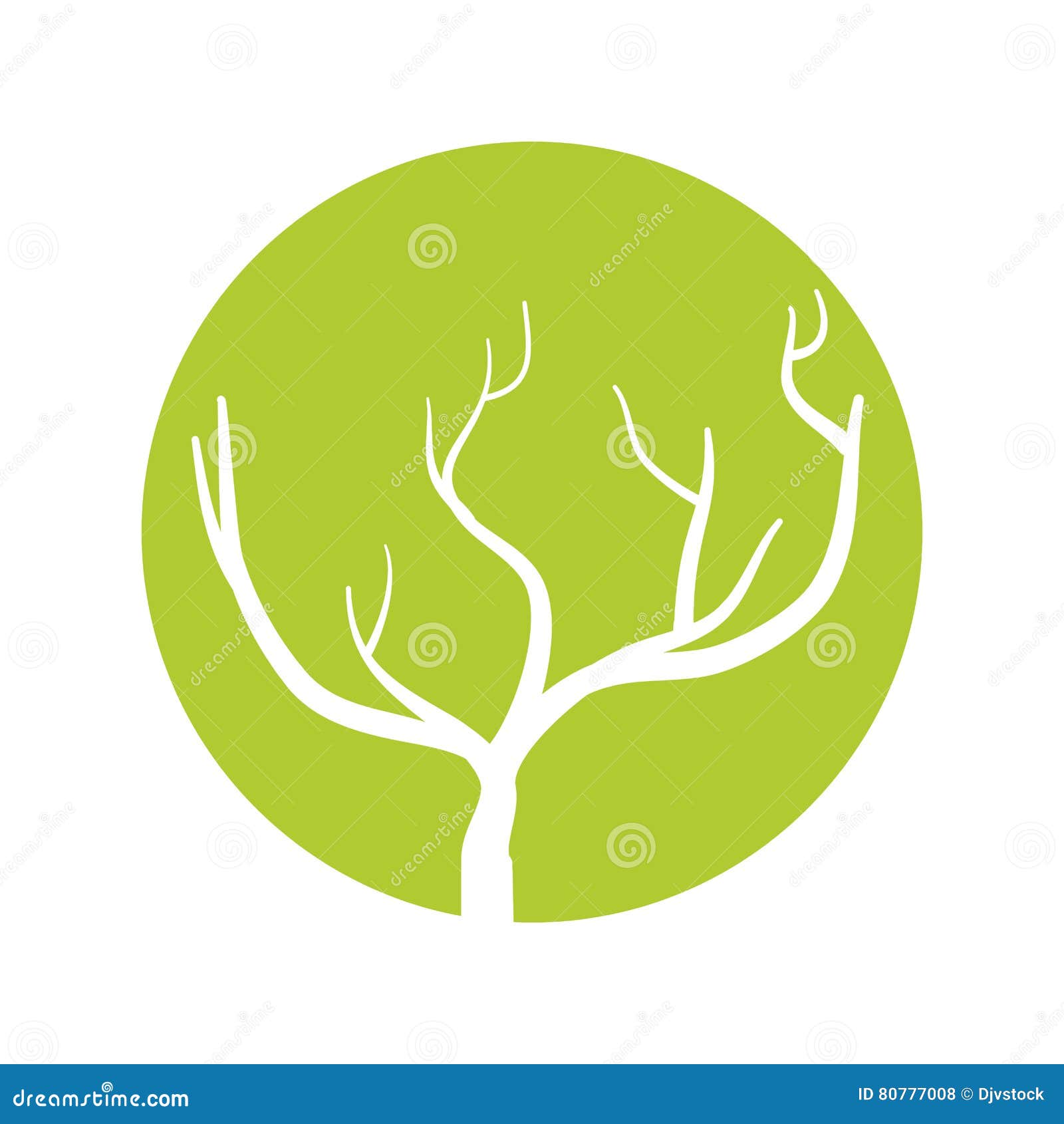 Tree Branch Hand Drawing Isolated Icon Stock Vector - Illustration of ...