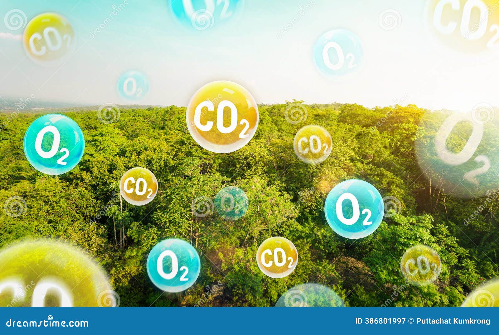 Set Of Greenhouse Gas Molecules. CH4, CO2, N2O, H2O. Atmospheric ...