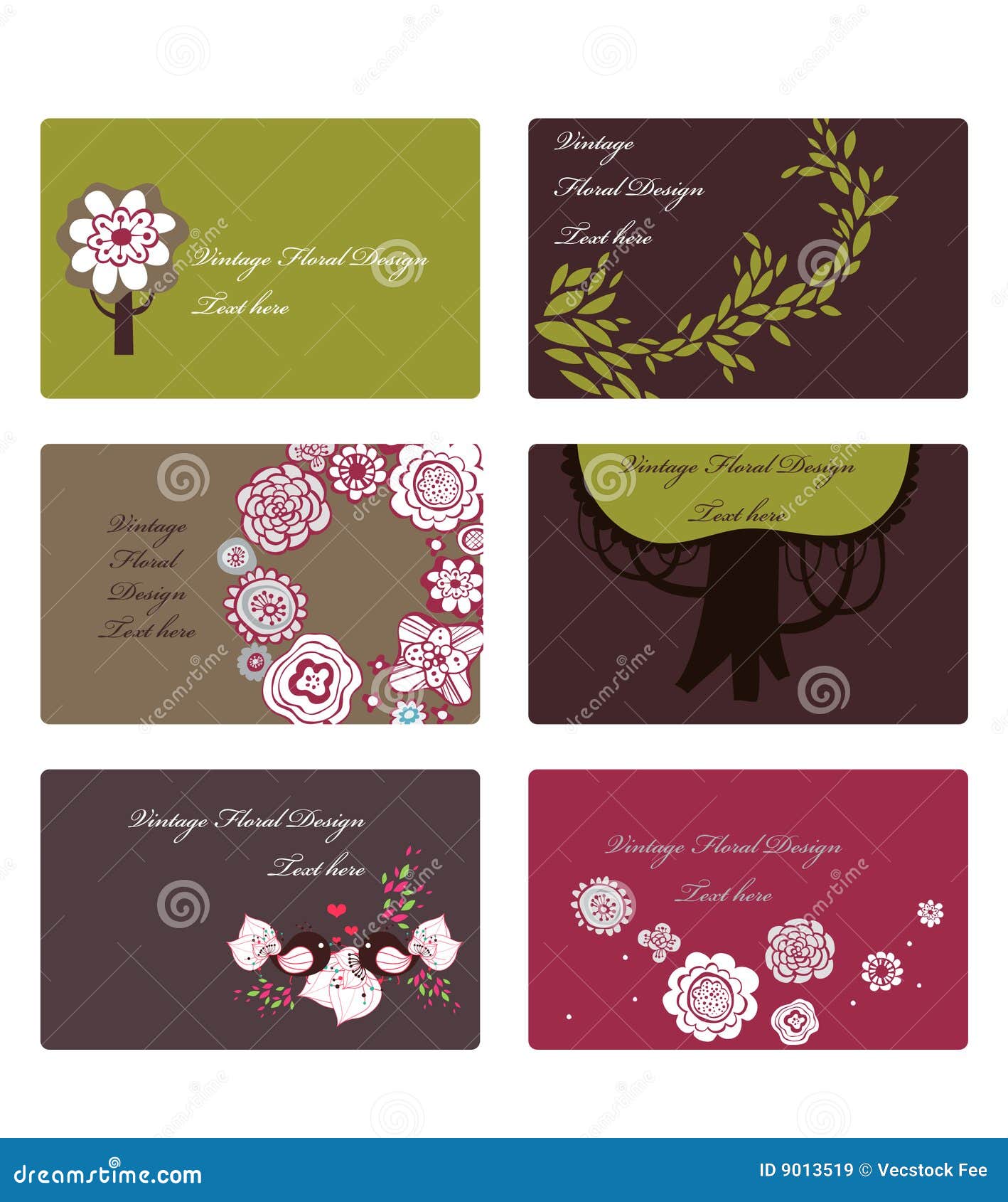 Tree cards design stock illustration. Illustration of card - 9013519