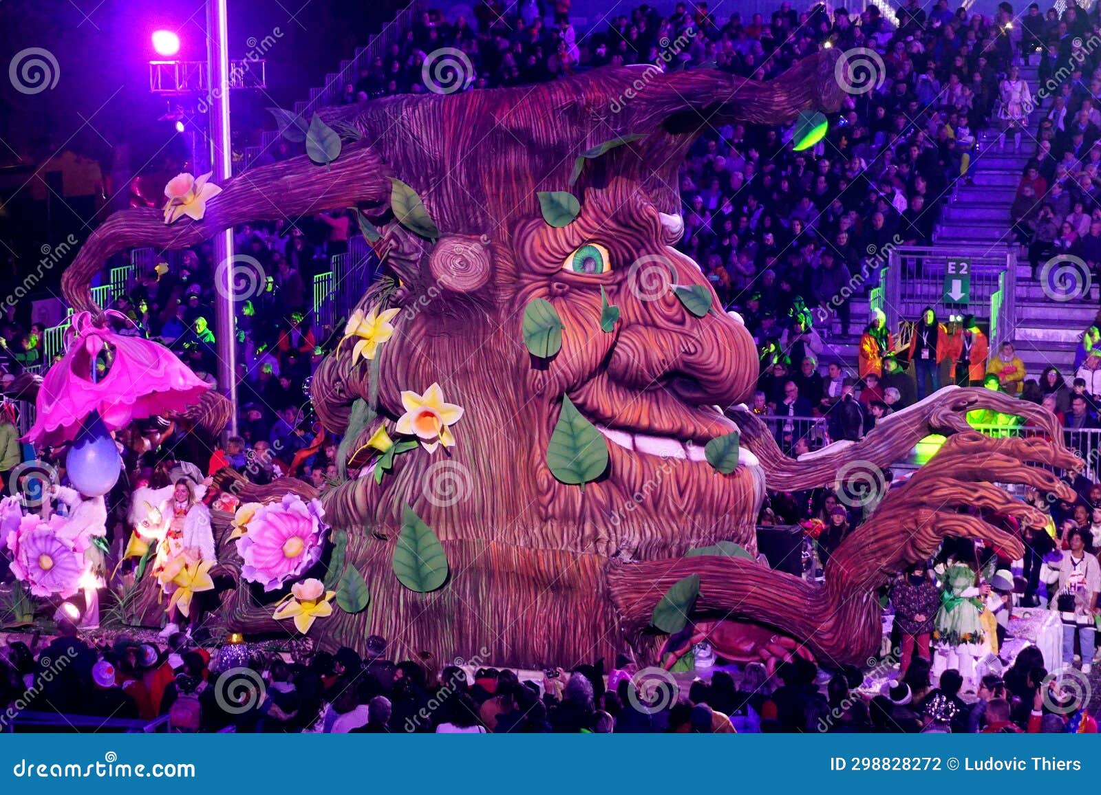 Tree Carnival Float of the Nice Carnival 2023 Editorial Photography ...