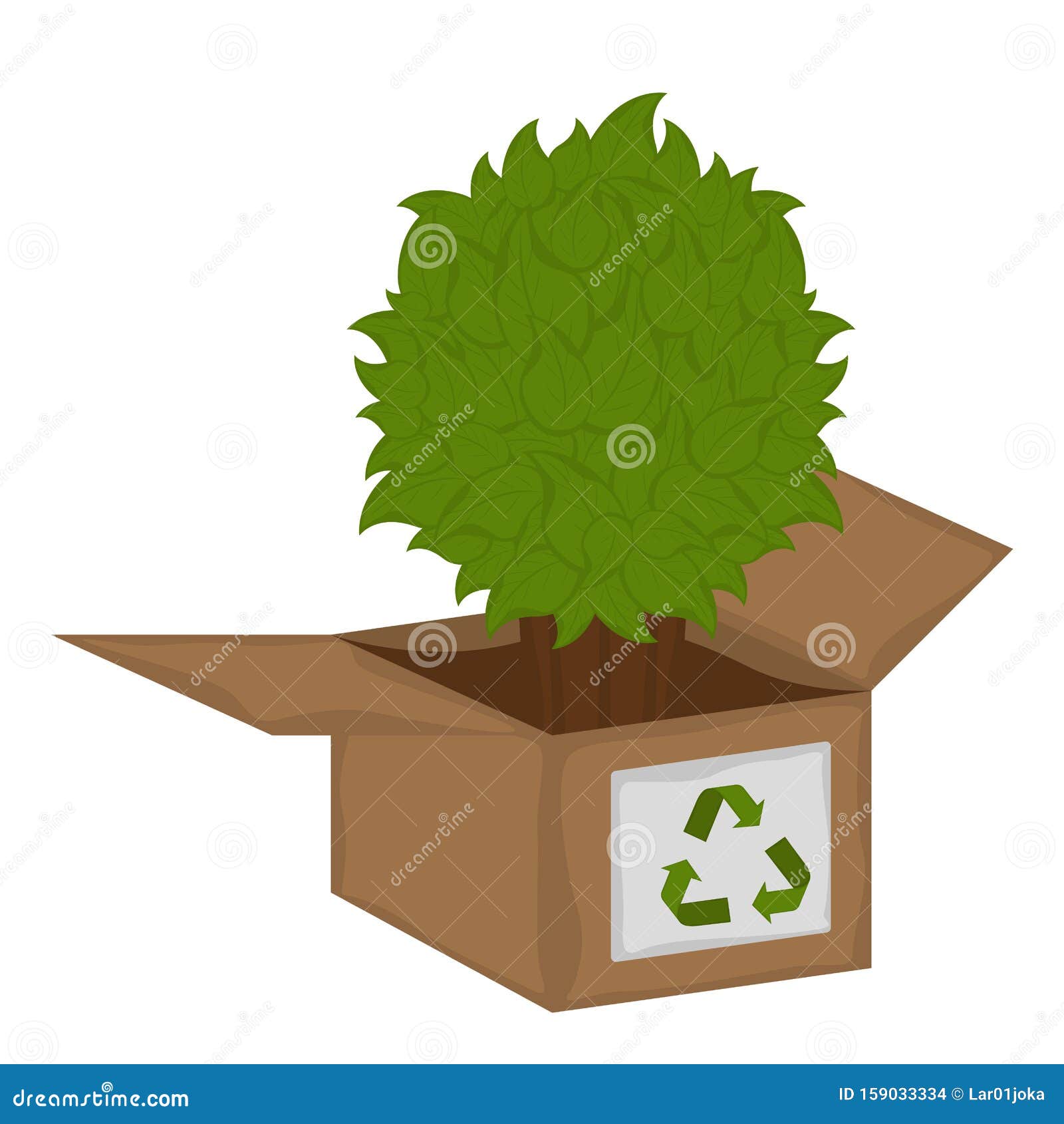 Recycling Concept Illustration Stock Vector - Illustration of carton ...