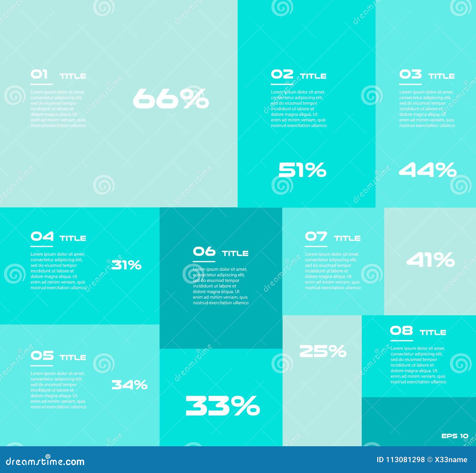 Tree Chart Steps Infographics - Can Illustrate A Strategy, Workflow Or ...
