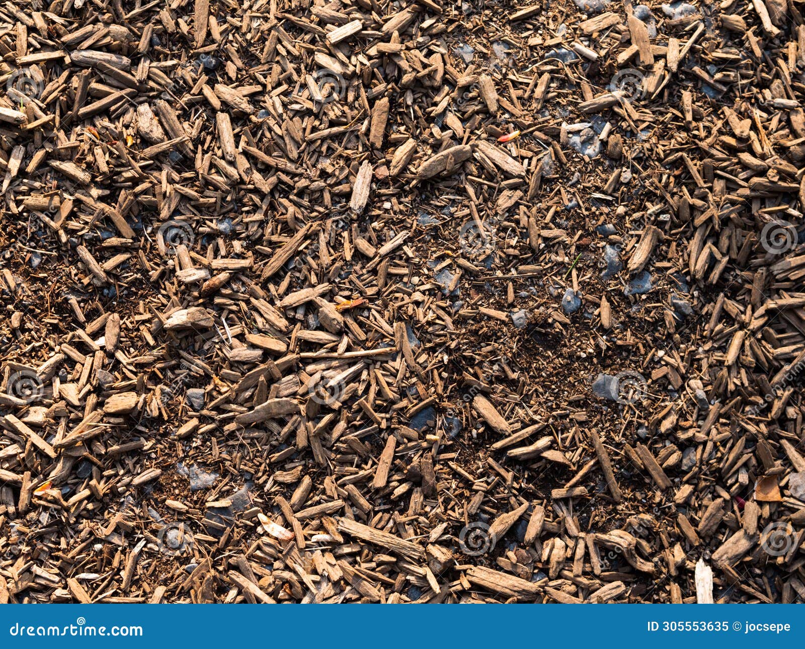 Tree Chips, Mulch and Pebbles on the Ground Stock Image - Image of pebbles, wildlife: 305553635