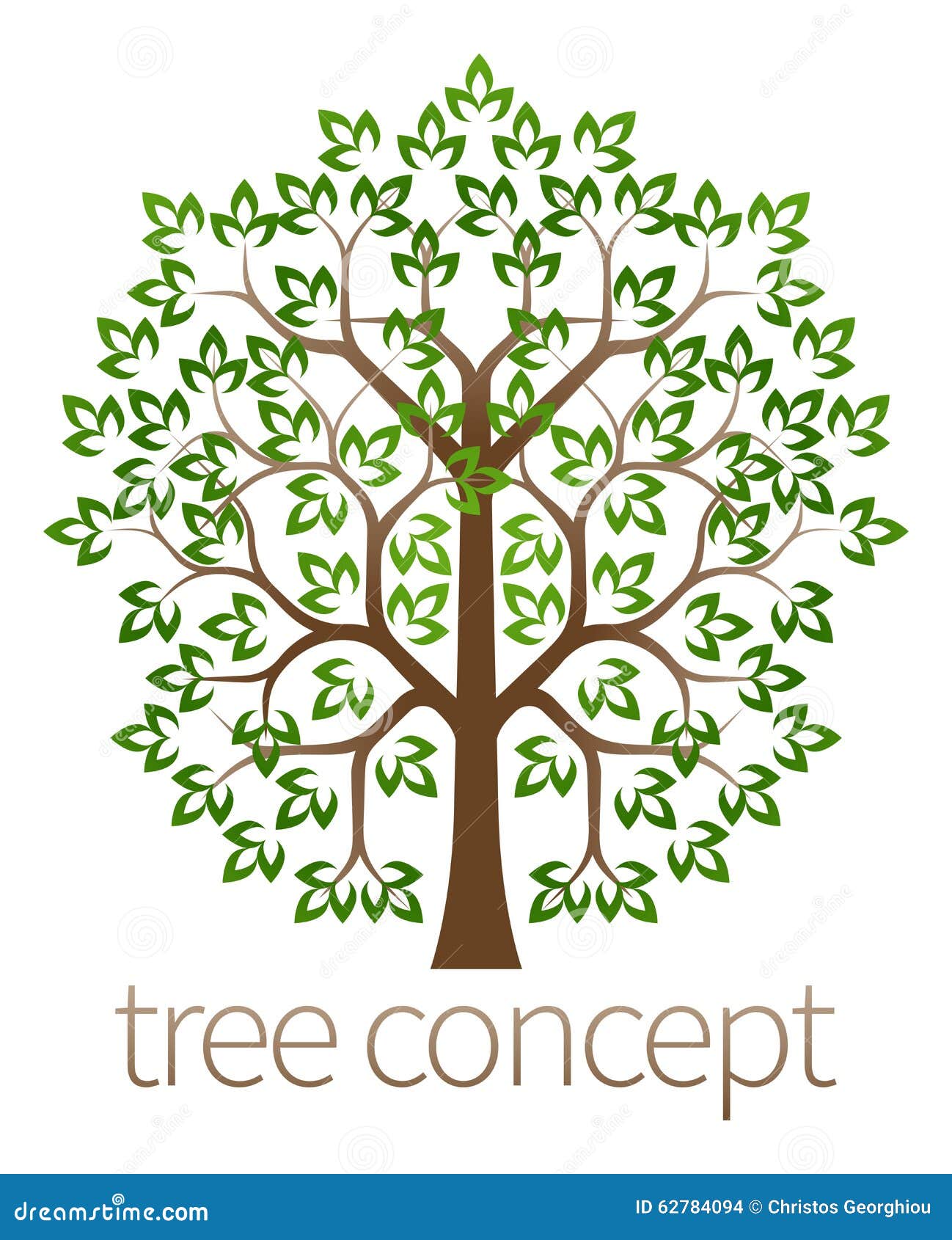 Tree concept stock vector. Illustration of education - 62784094