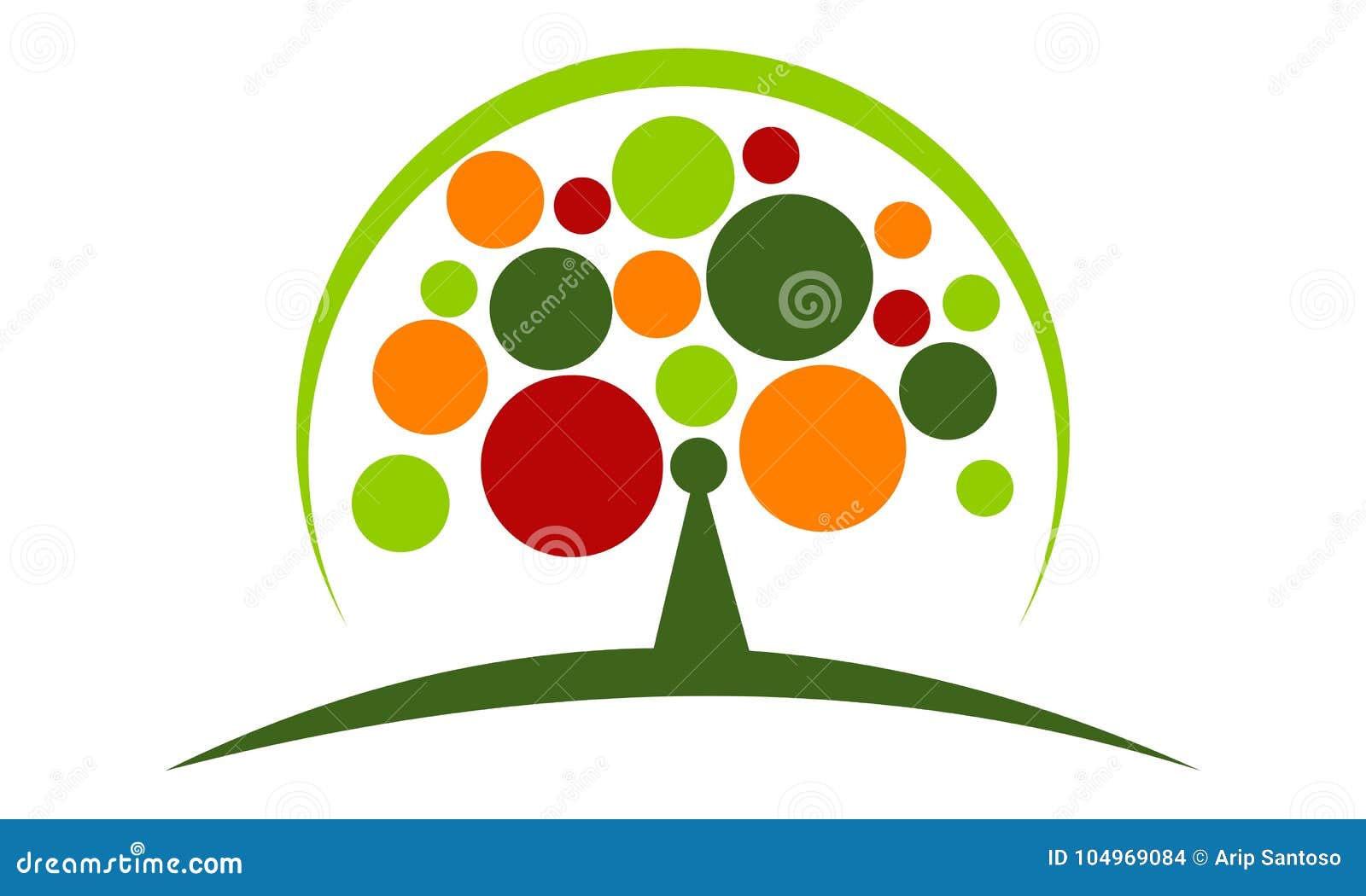 Tree Conservation Template stock vector. Illustration of green - 104969084
