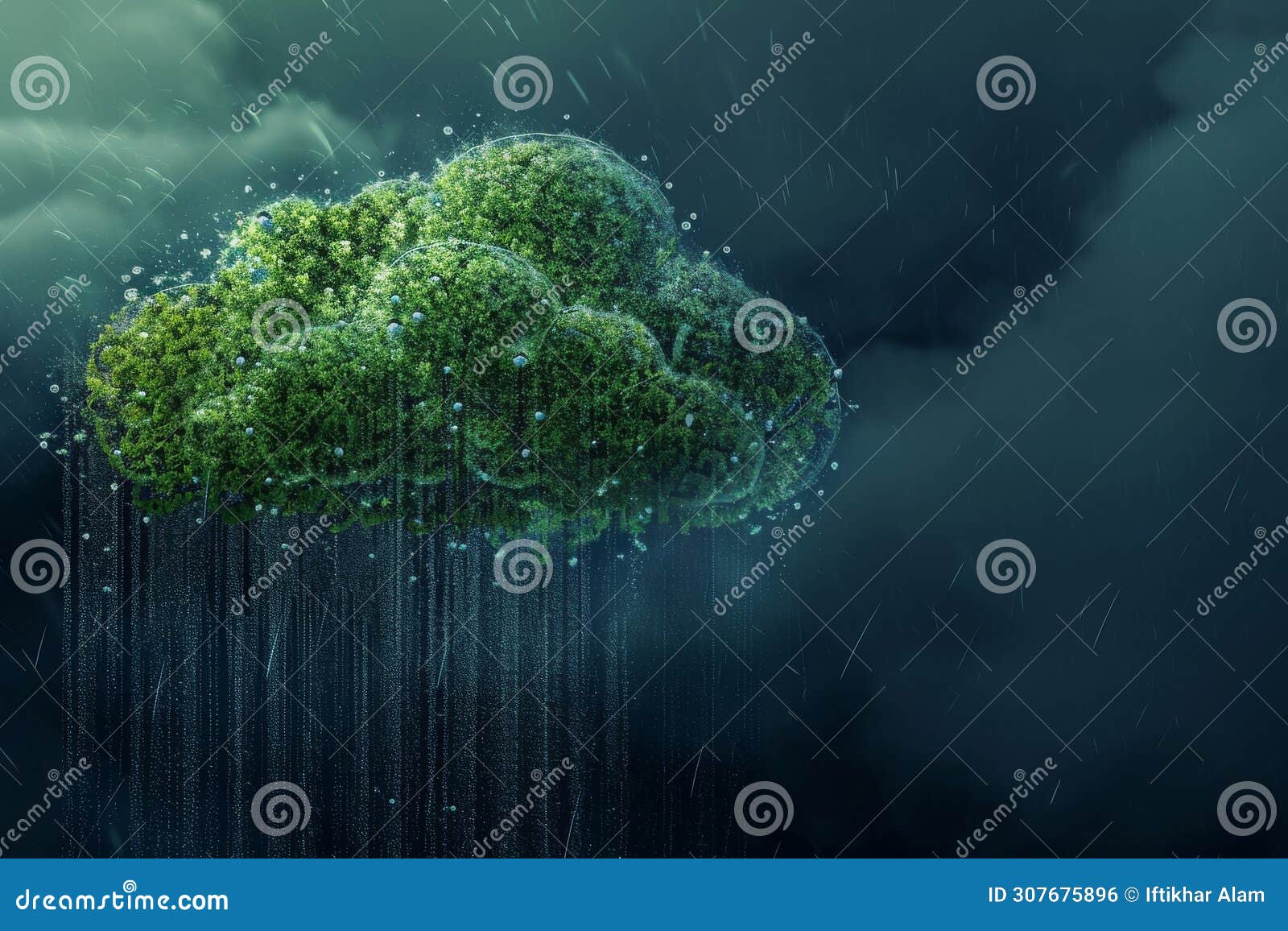 A Tree Defies Gravity As it Hovers in Mid-air, Creating a Surreal and ...