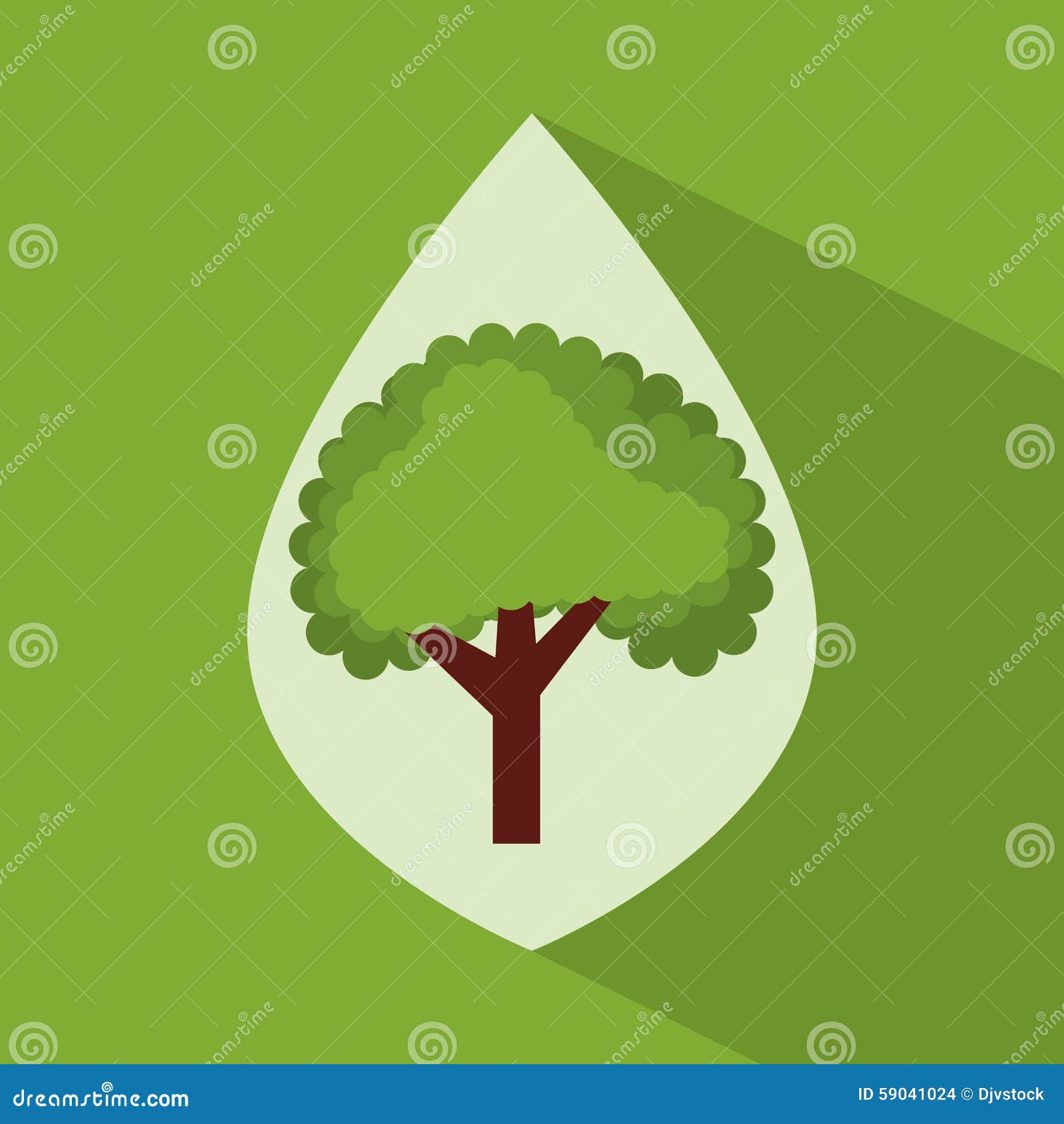 Tree design stock vector. Illustration of protection - 59041024
