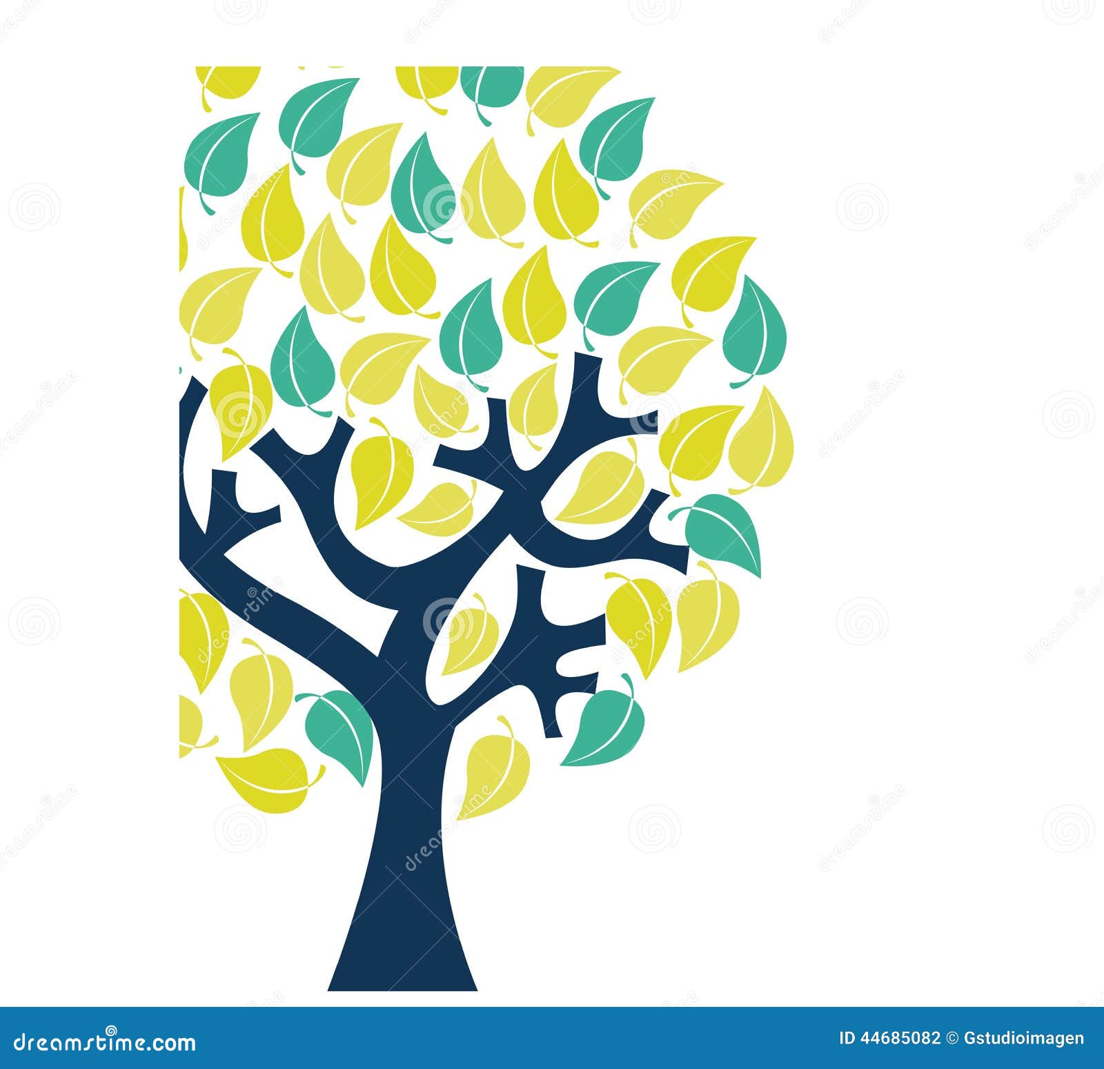 Tree design stock illustration. Illustration of tree - 44685082