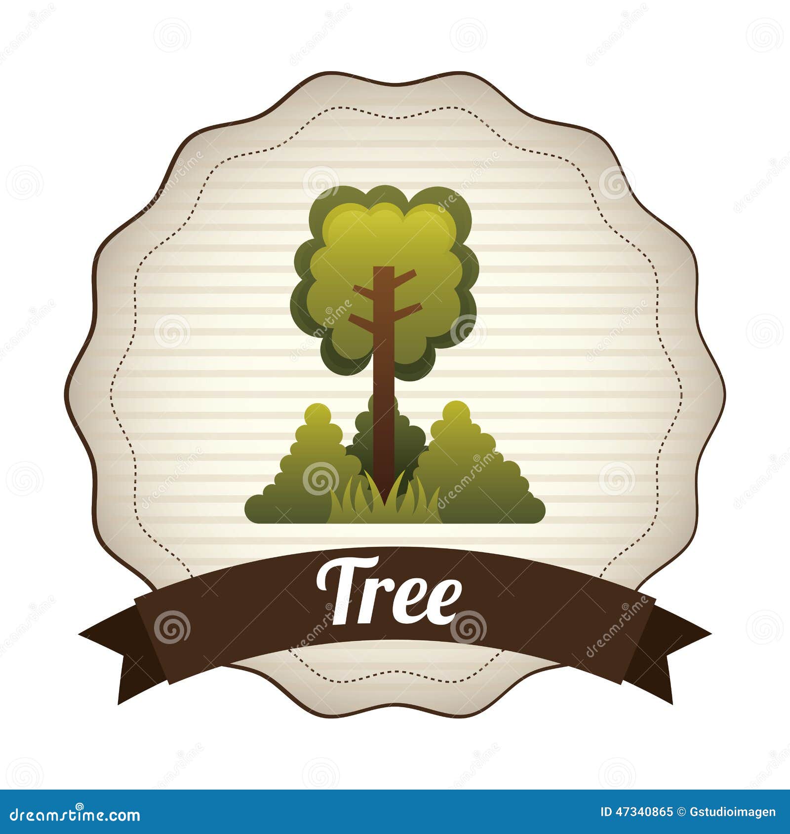 Tree design stock vector. Illustration of sign, label - 47340865