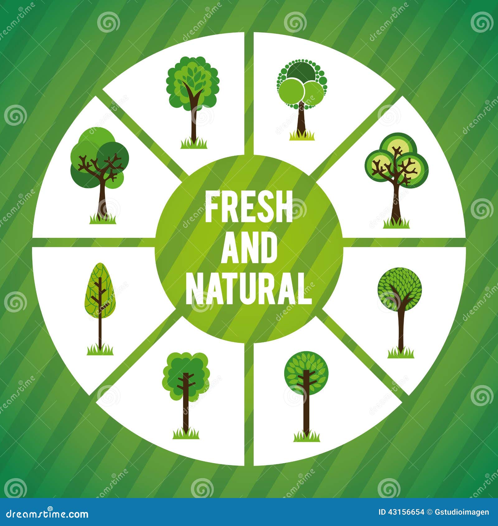 Tree design stock illustration. Illustration of fresh - 43156654