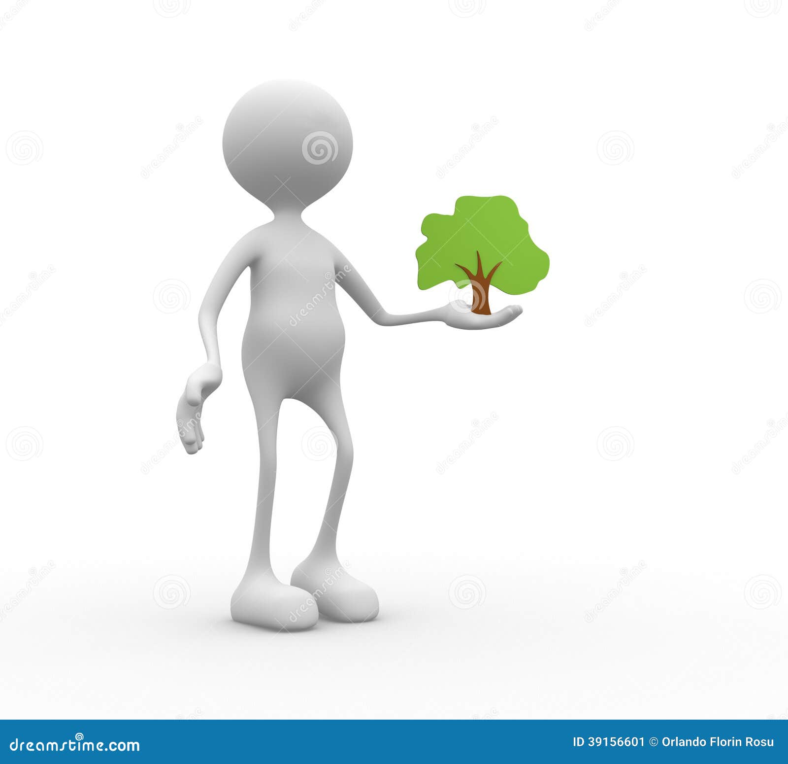 Person As Tree And Circle Logo, Person As Tree And Circle, Person As ...
