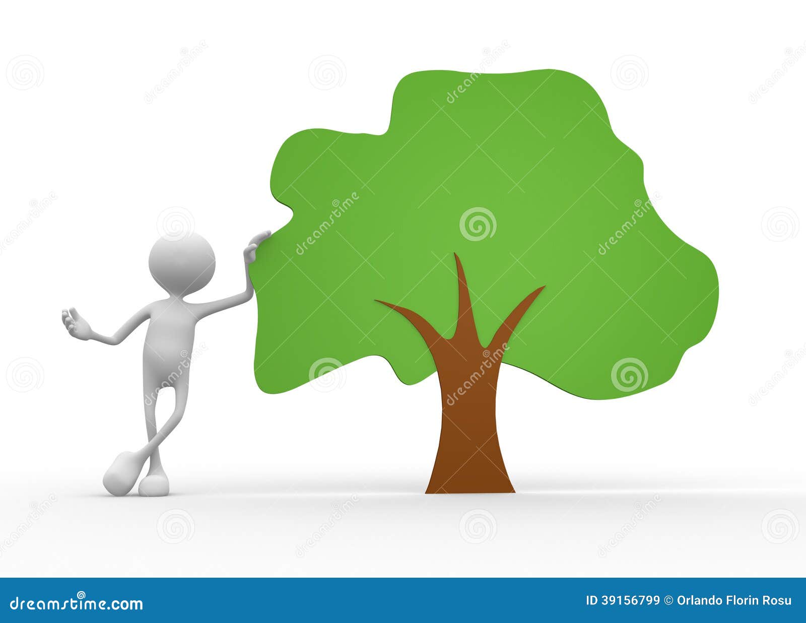 Person As Tree And Circle Logo, Person As Tree And Circle, Person As ...