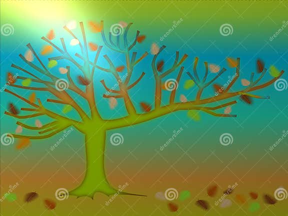 Tree of dreams stock illustration. Illustration of creative - 45617588
