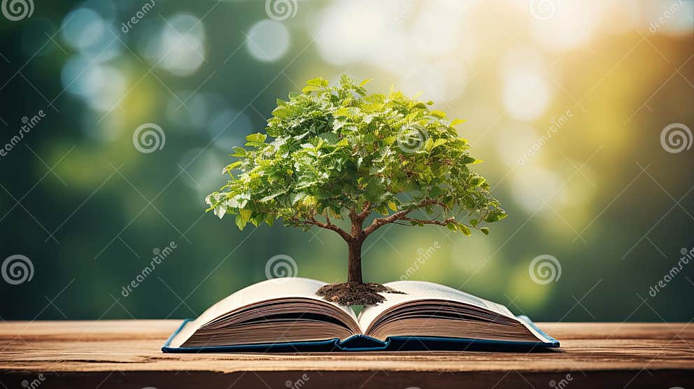 Tree of education stock illustration. Illustration of forest - 287694846