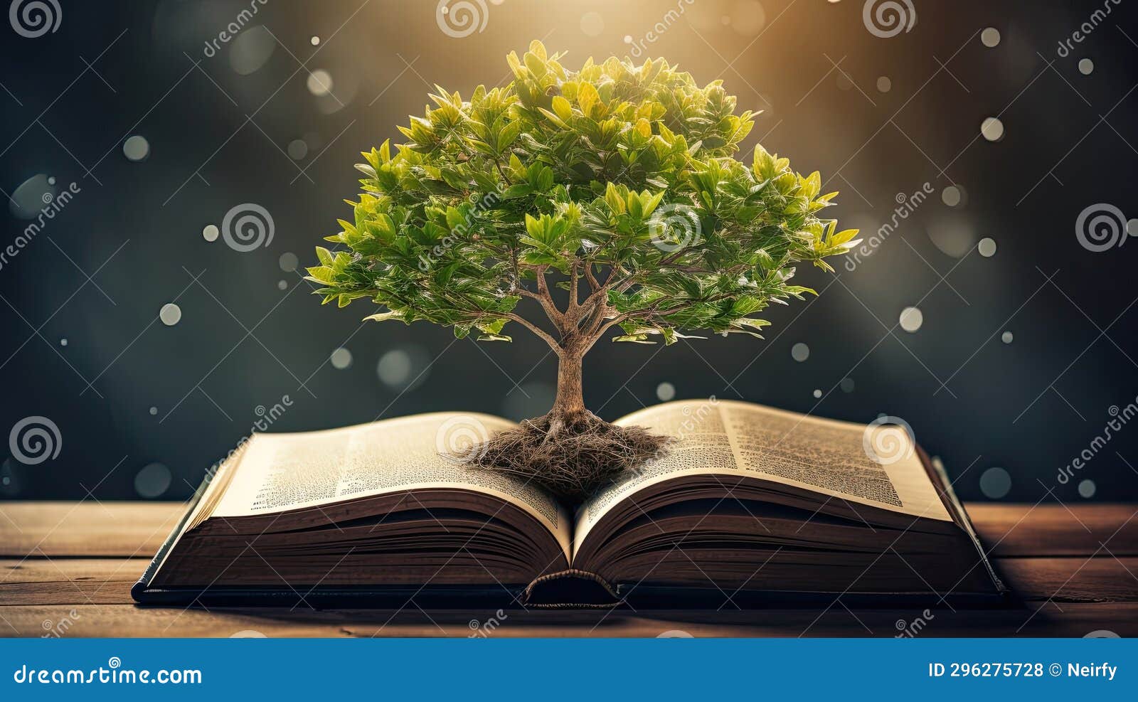 Tree of education stock illustration. Illustration of forest - 296275728