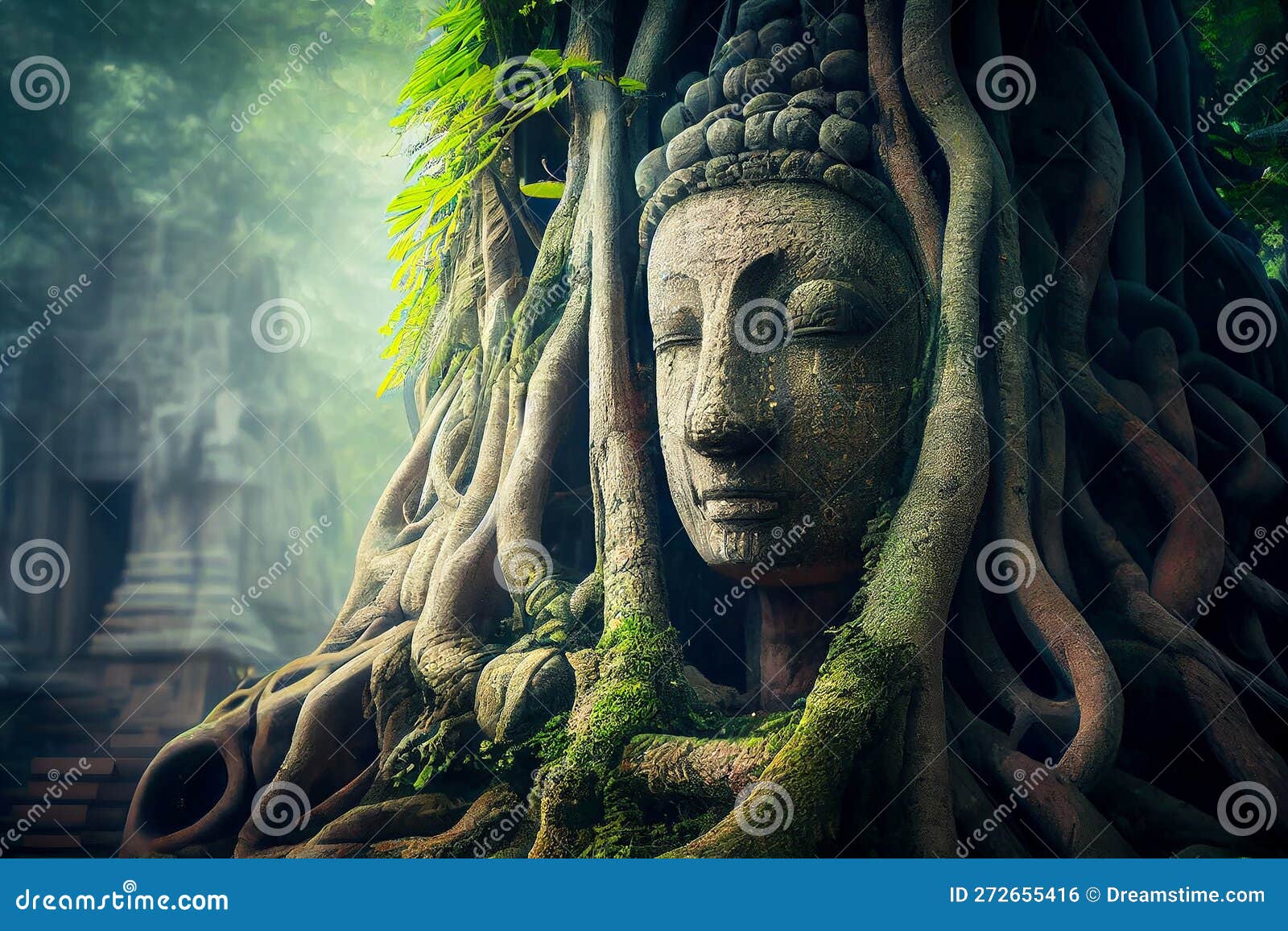 Man Entangled With Tree ,Concept Art ,Modern Art, AI Generated Royalty ...