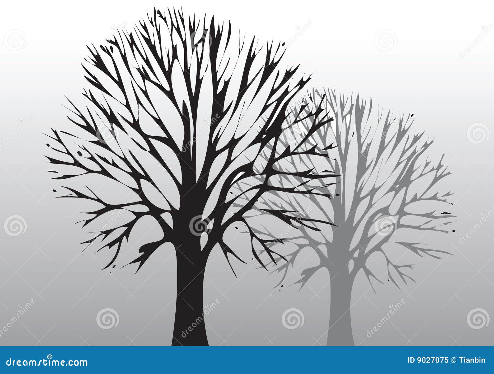 Tree and environment stock vector. Illustration of environmental - 9027075