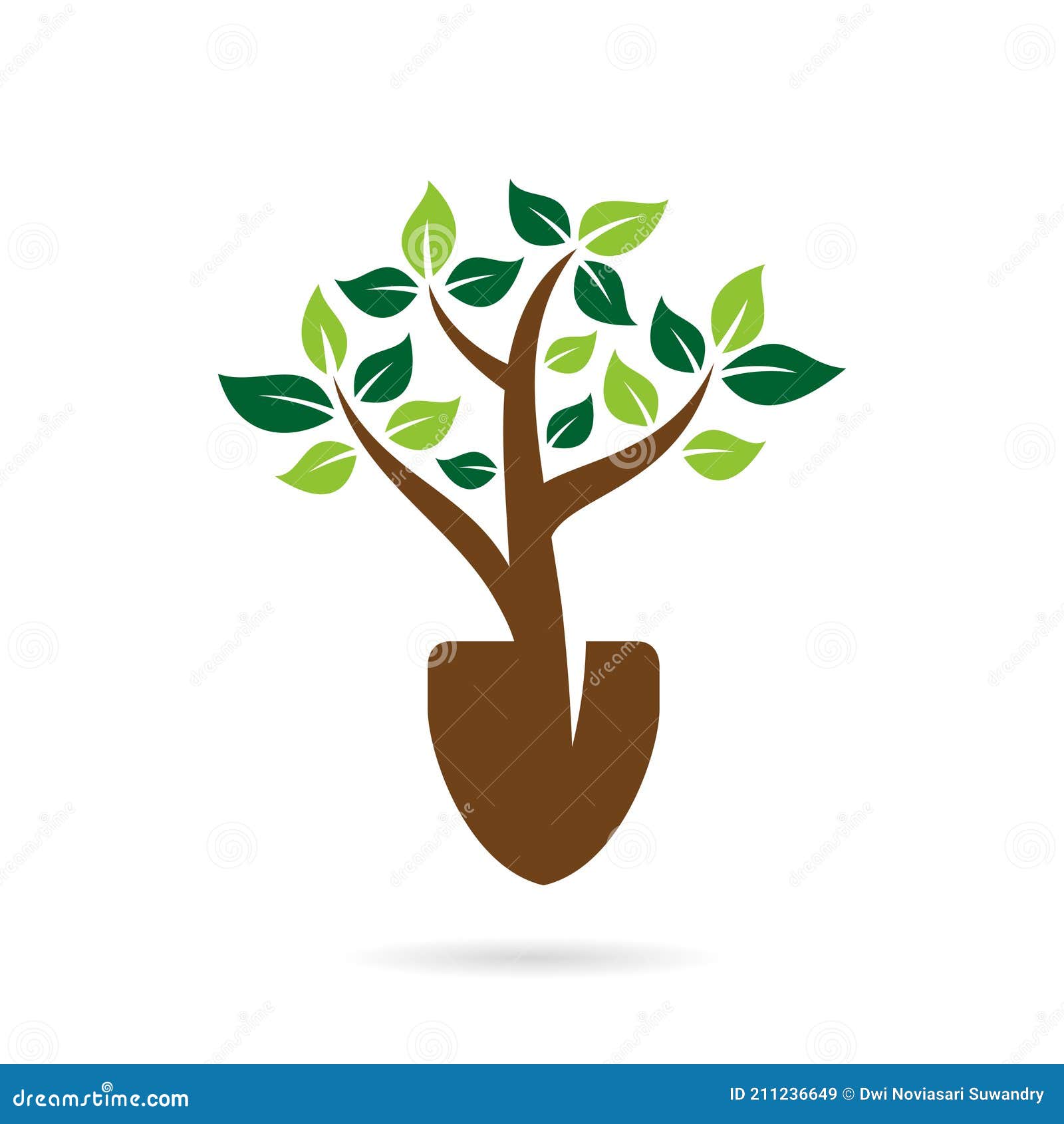 Tree farm logo with scope stock vector. Illustration of grass - 211236649
