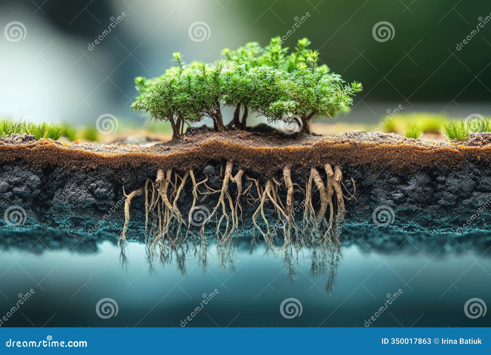 Tree Foundations - Elaborate Subterranean Network, Maximizing Moisture ...