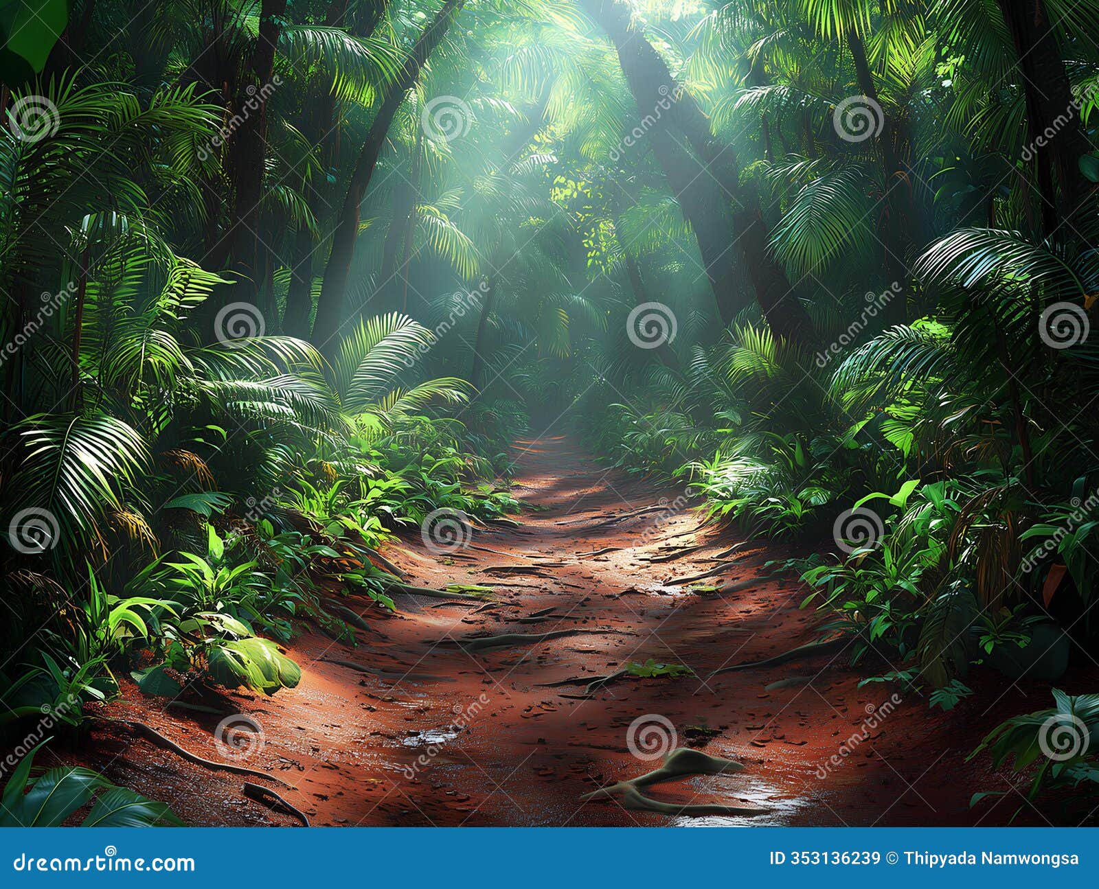 Tree Foundations - Elaborate Subterranean Network. Stock Image - Image ...