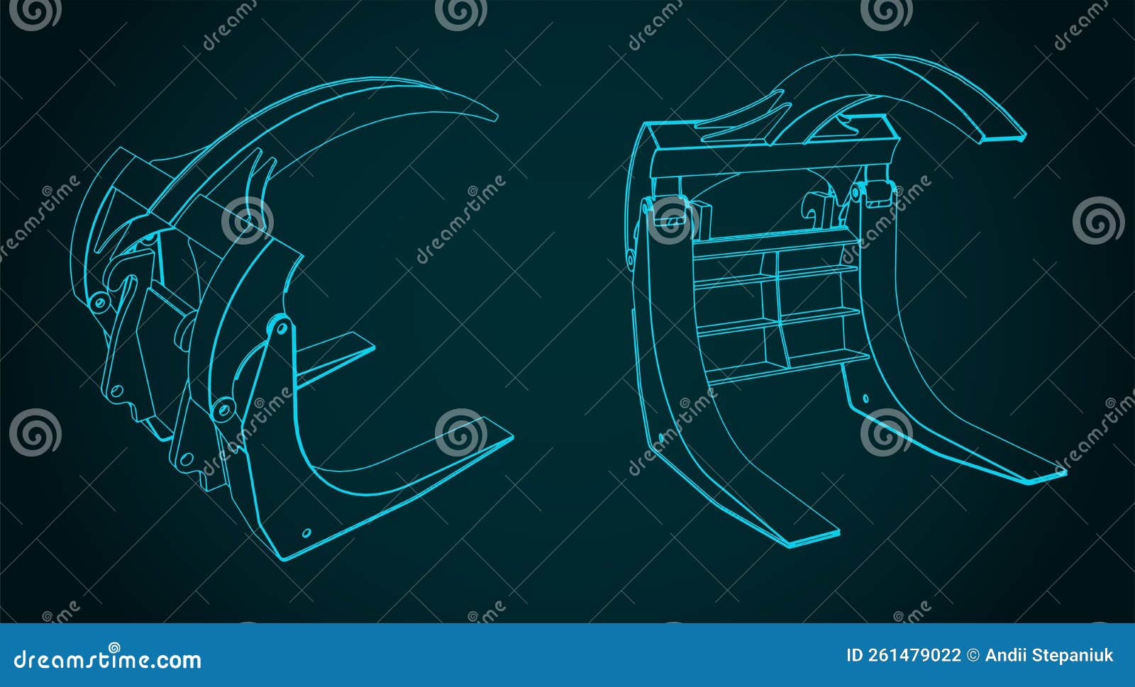 Tree grabber illustrations stock vector. Illustration of drawings ...
