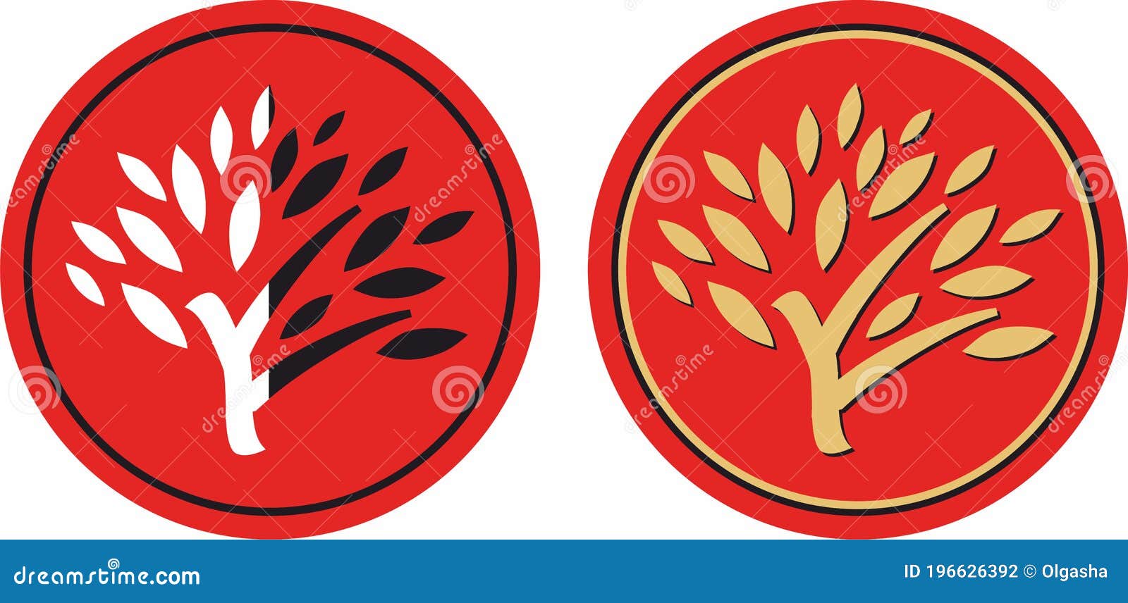 Tree Graphic Icon and Symbol Stock Vector - Illustration of element ...