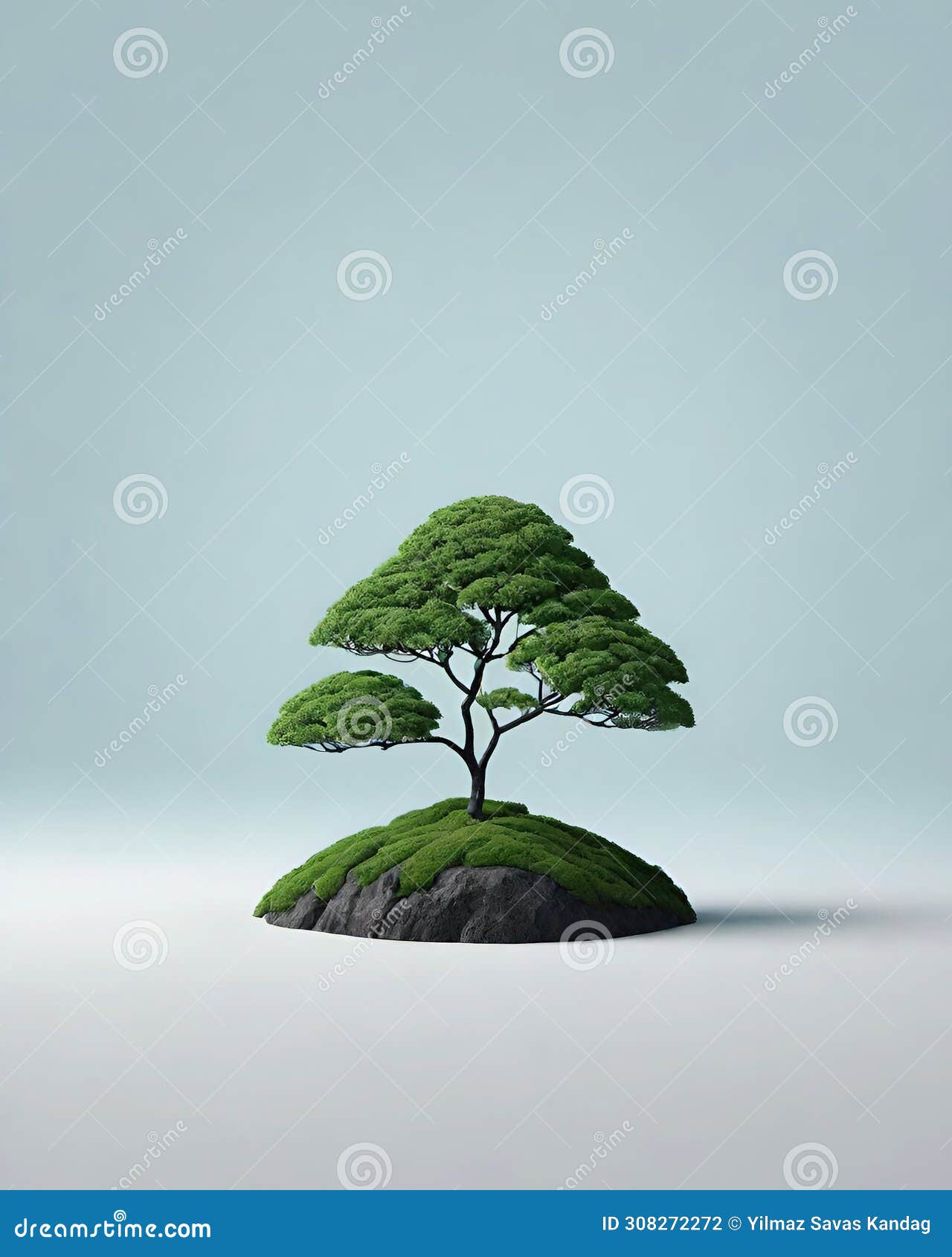 Nature Concept.Tree in the Ground As a Symbol of Nature Stock ...