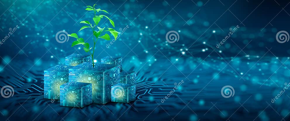 Green Computing, Green Technology, Green it, Csr, and it Ethics Concept ...