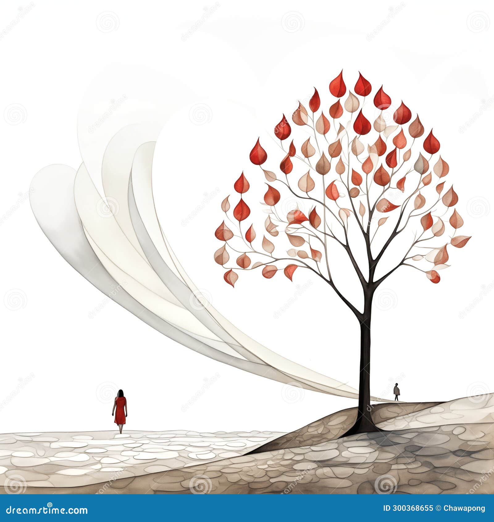 Seeds of Tomorrow in Abstract Illustration Stock Illustration ...