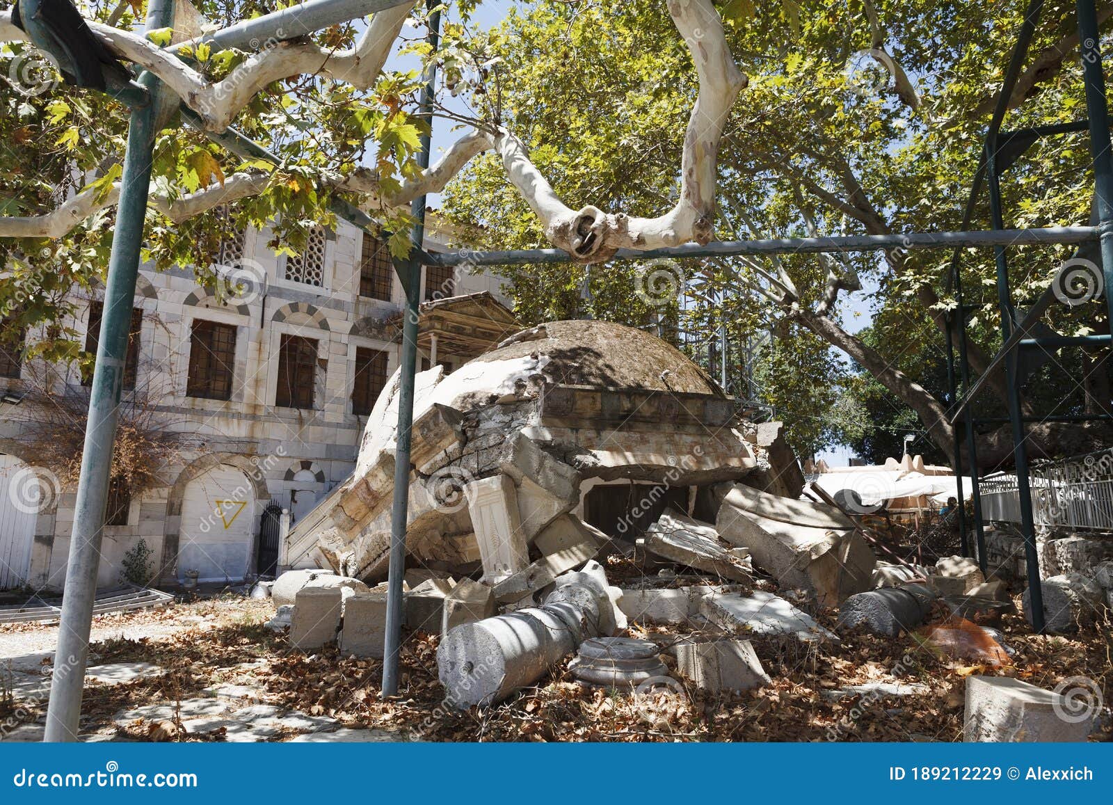 The Tree of Hippocrates. Square of the Platane, Kos. South Aegean ...